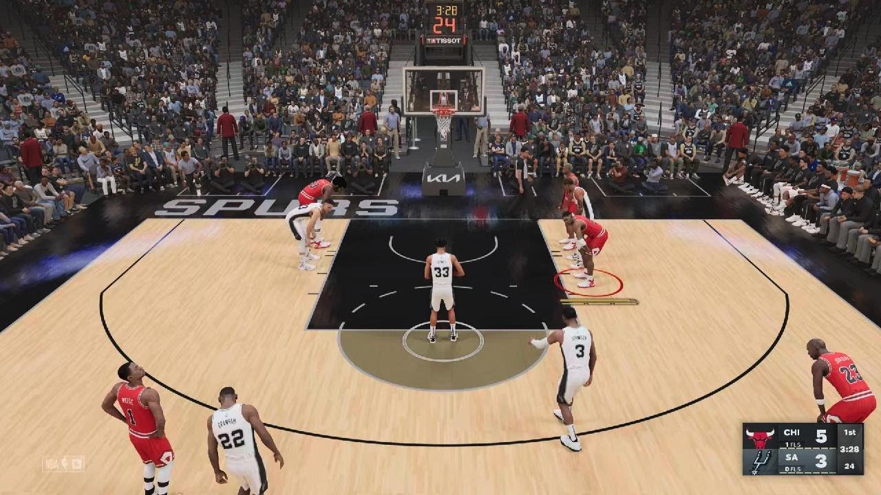NBA 2K23 - First dunk: MJ - YouTube