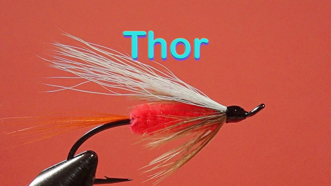 Beginner's Fly Tying Series: Classic Steelhead Flies - the Thor - YouTube