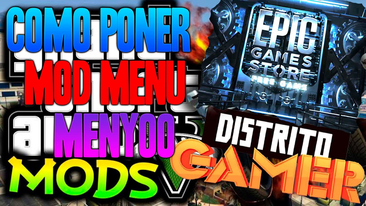 🟡 Menyoo Mod Gta V menu Epic Games 2021 - YouTube