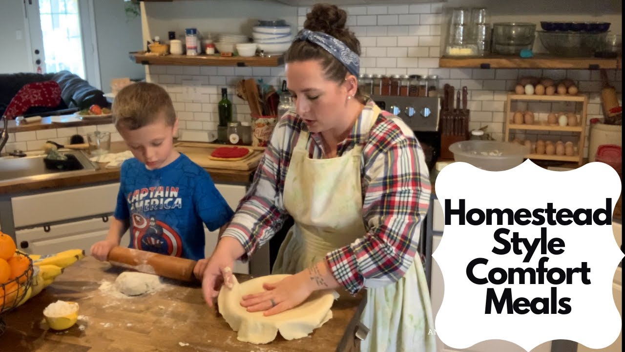 Cook with Me - Homestead Style Comfort Meals - YouTube
