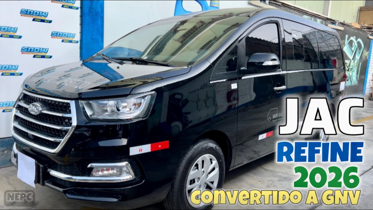 JAC REFINE 2026 A GNV - YouTube