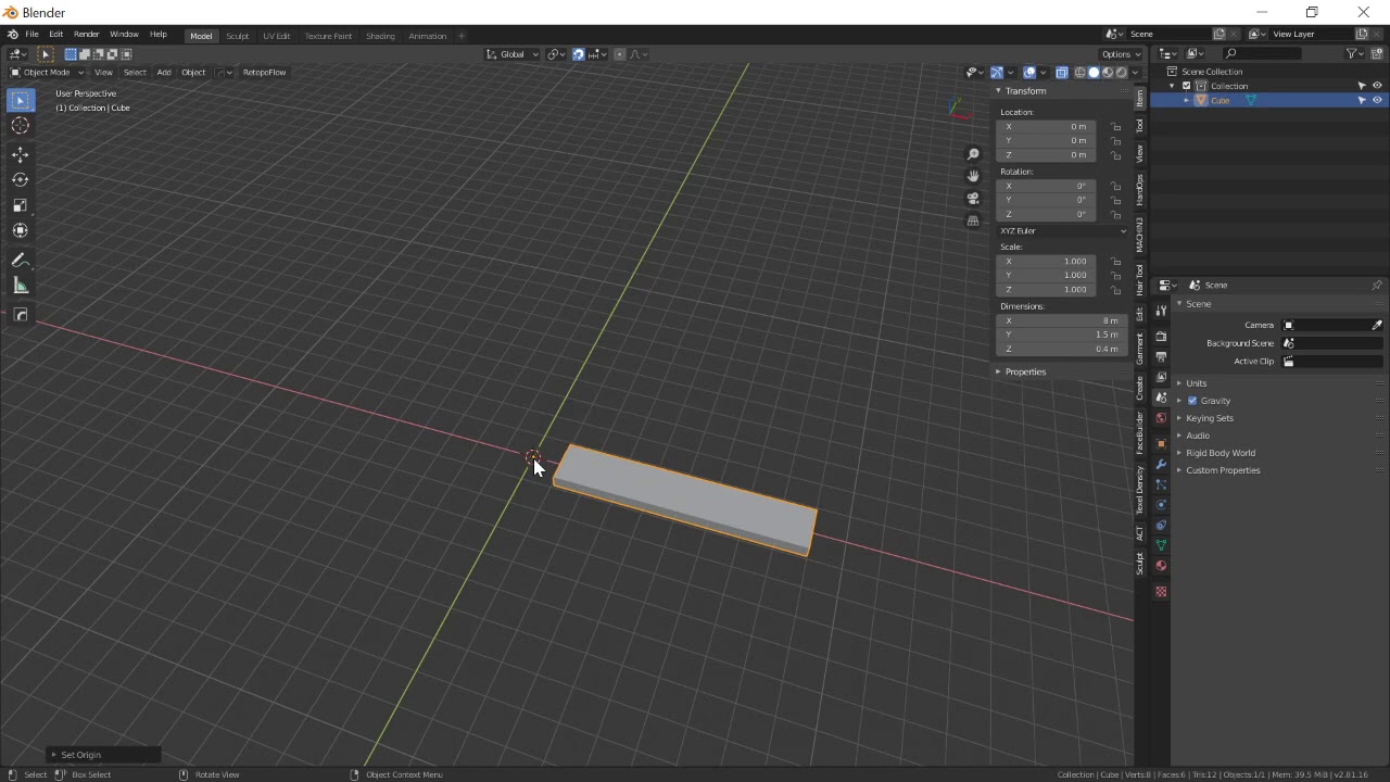 Radial Array In Blender Youtube
