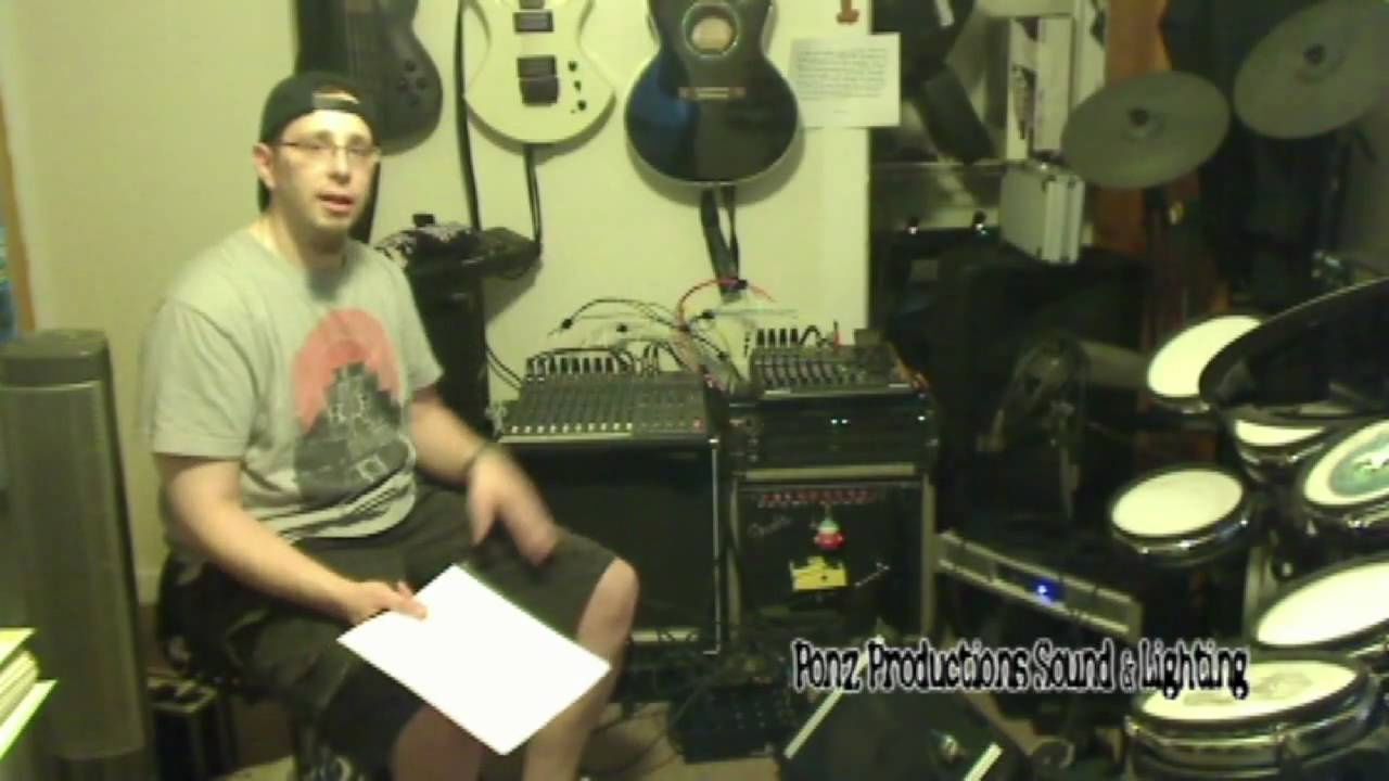 Intro to Mixer and Basic live sound setup: Stage Snake/Monitor Mix ...