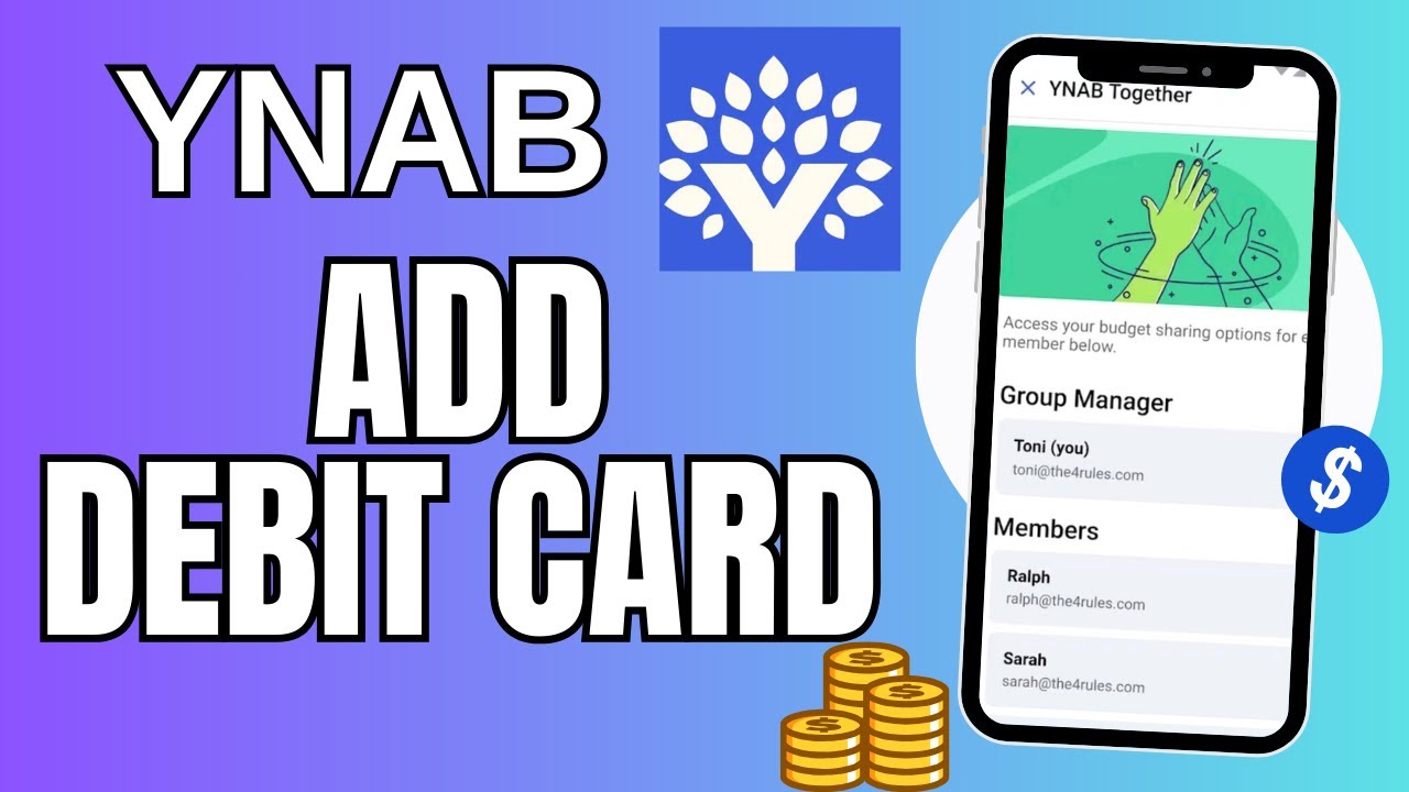 How to Add Debit Card to YNAB Account 2025? - YouTube