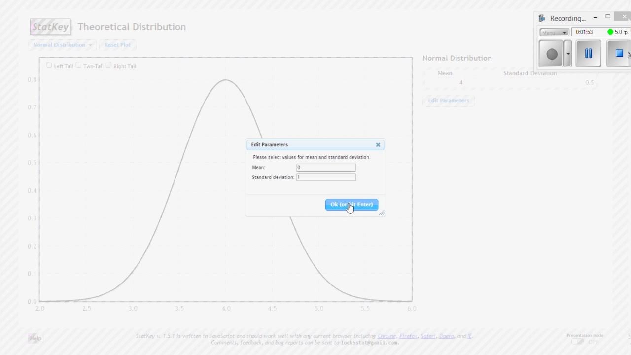 One Quantitative Variables Measures of Spread part 3 Statkey - YouTube