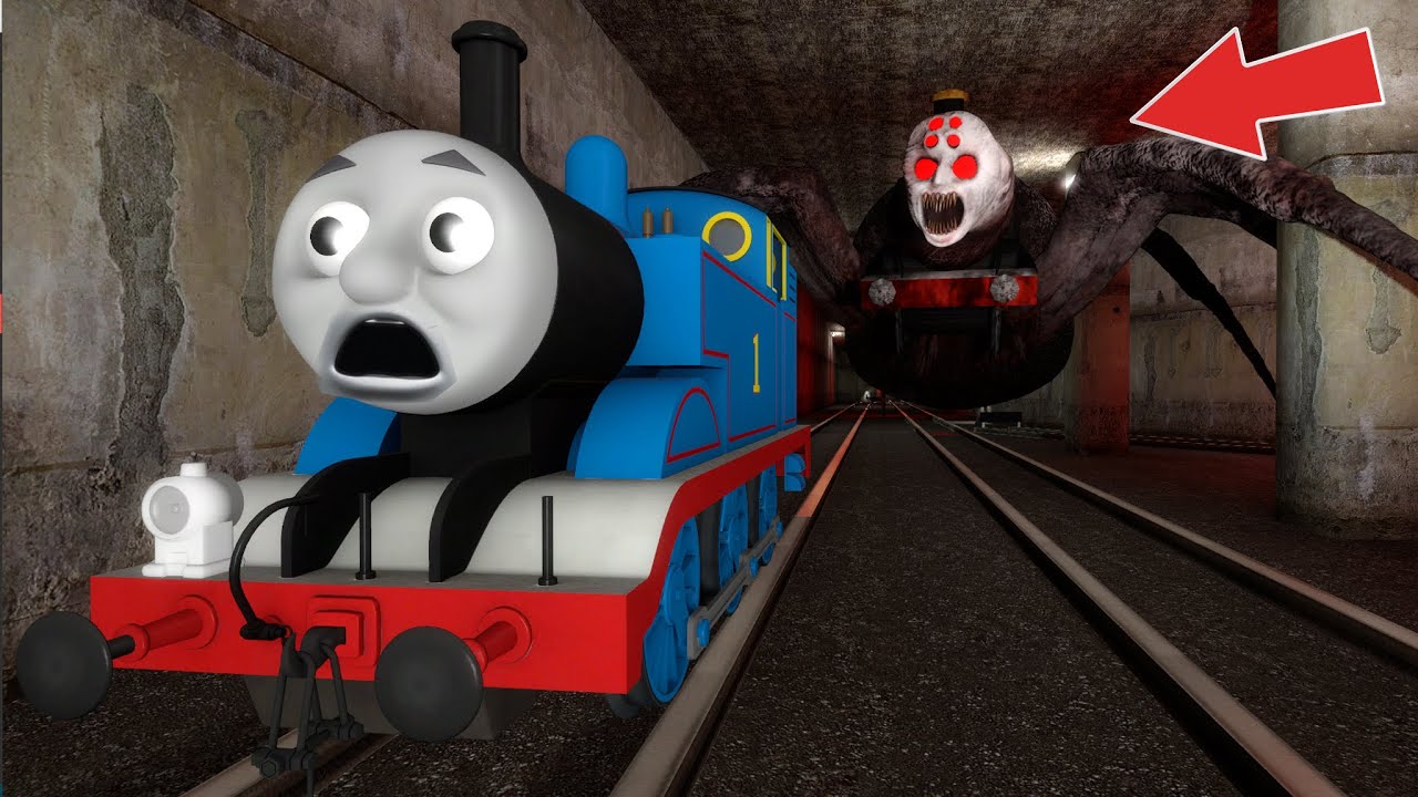 Building a Thomas Train Chased By Cursed Emily Train and Friends in ...