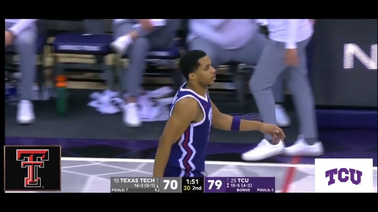 #15 Texas Tech vs #25 TCU Basketball Game Highlights 1 30 2024 - YouTube