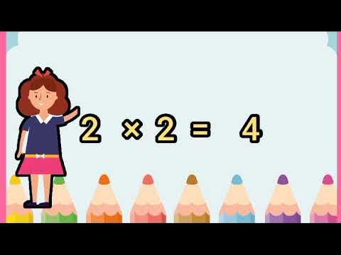 Learn Multiplication | 2 to 10 table Multiplication Kindergarten ...