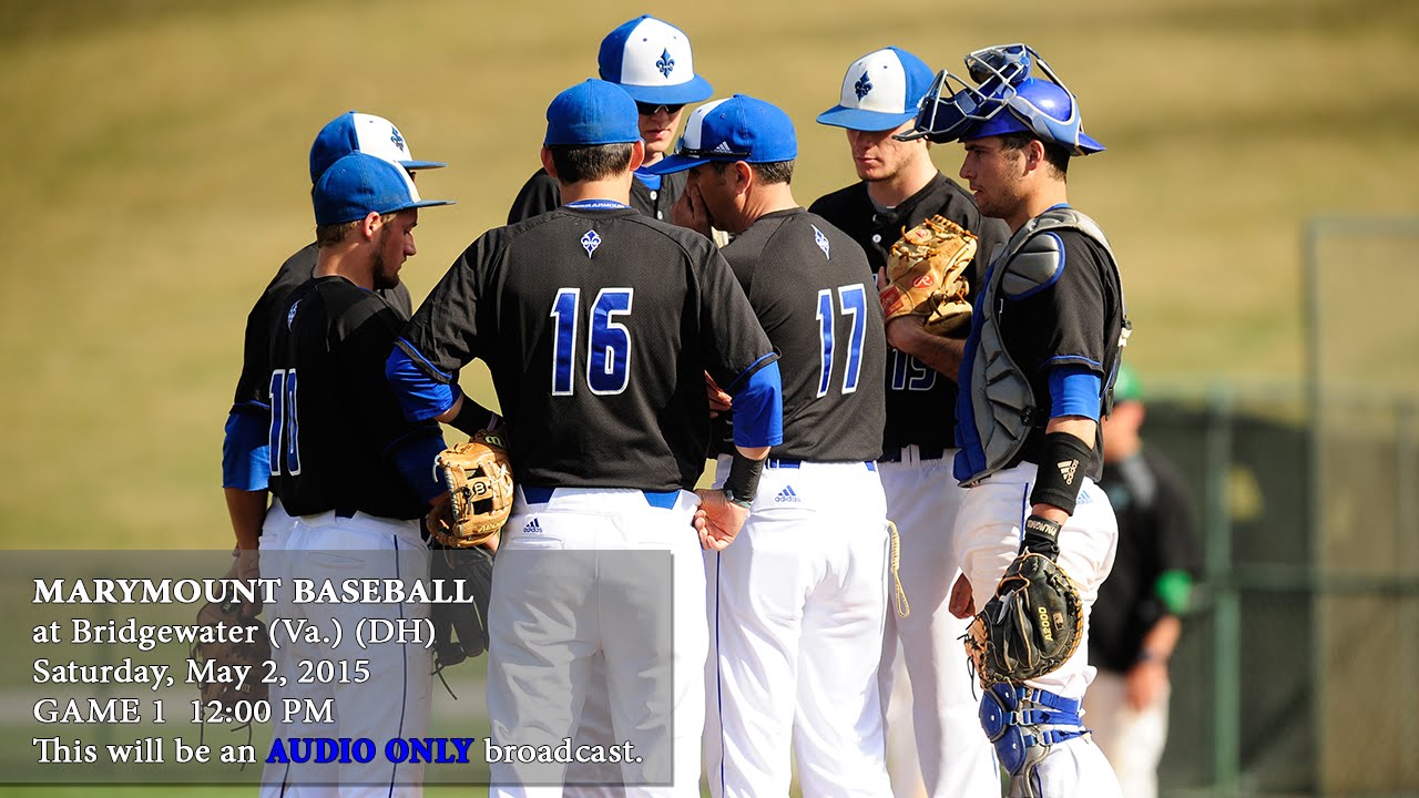 Marymount Baseball at Bridgewater (Va.) - Game 1 - YouTube