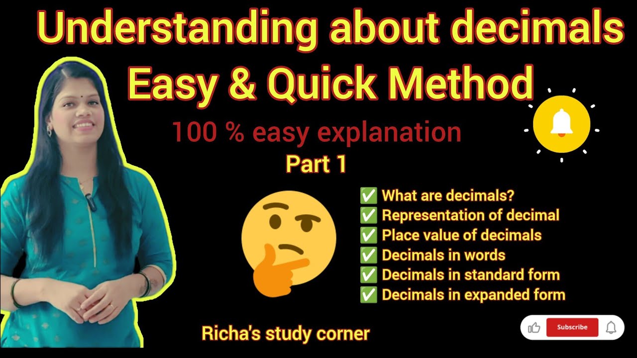Knowing about decimals/ Decimals/ Standard form/ Expanded form ...