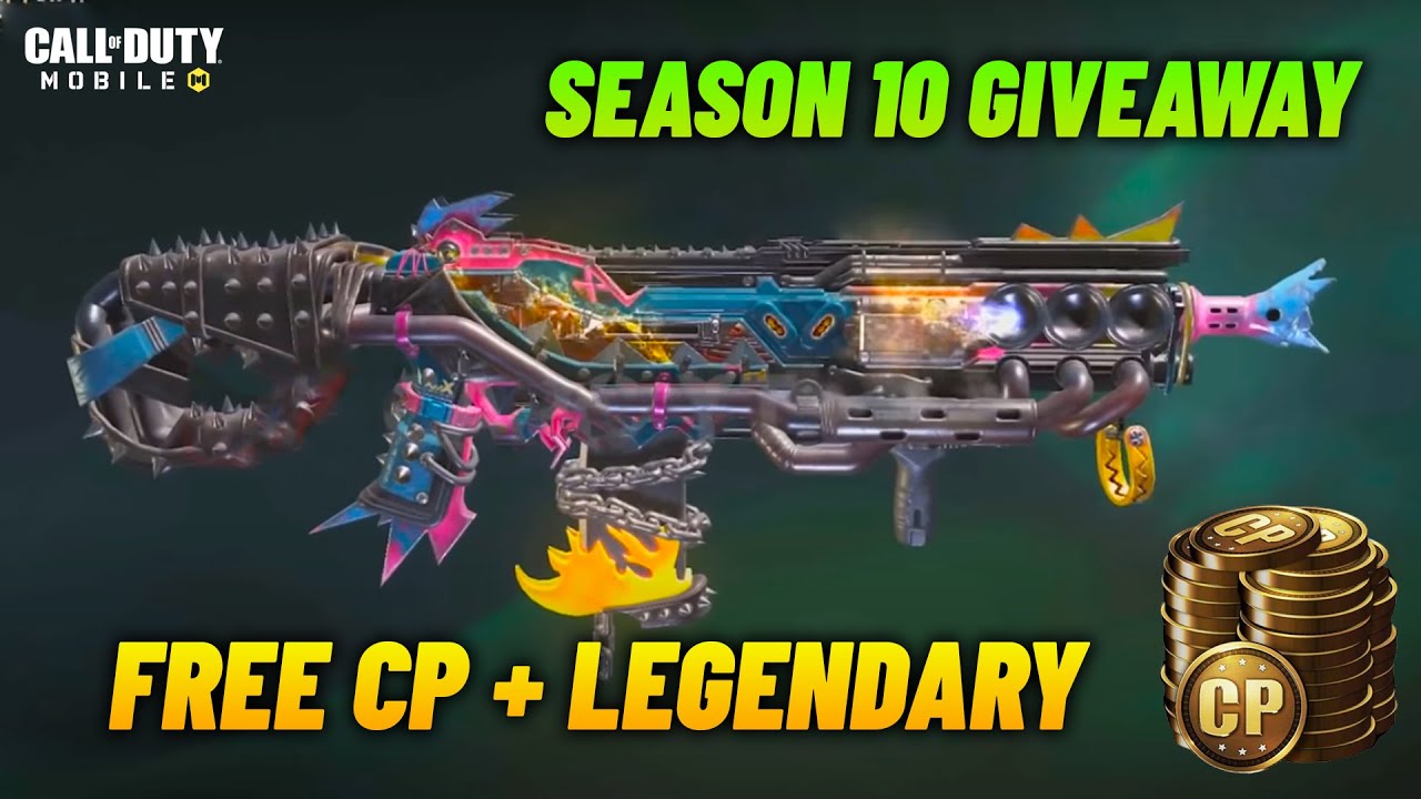 Get Free Cp, Legendary Gun or Character in CODM | Season 10 Giveaway ...