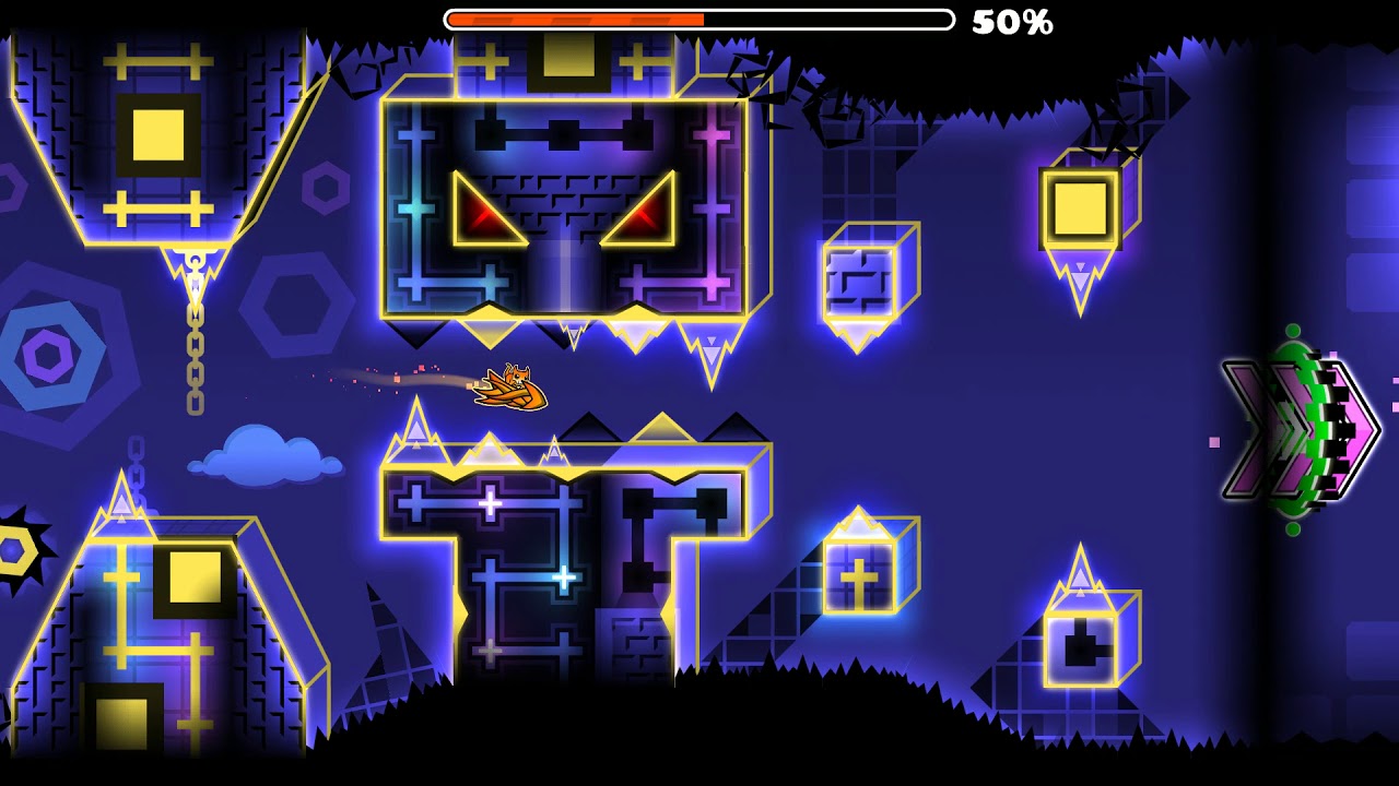 Geometry Dash- [Medium Demon] Flow by Geonox & Many More - YouTube