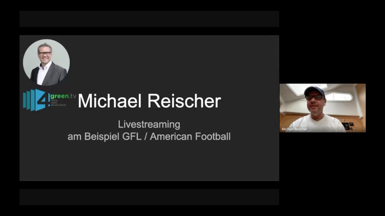 🏈 Michael Reischer über Livestreaming im American Football (GFL) - YouTube