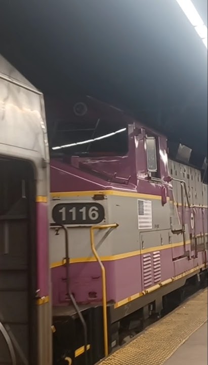 MBTX #1116 Hauls the Readville Switcher #shorts #mbta - YouTube