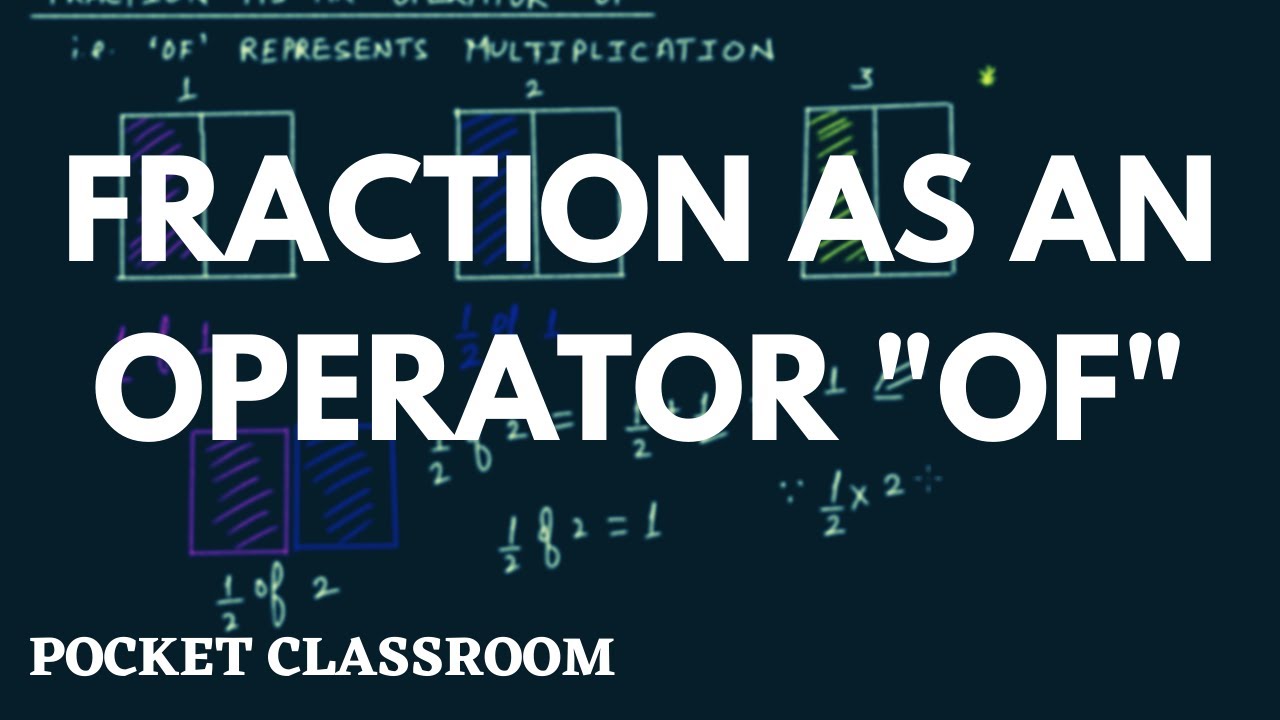 Fraction As An Operator 'OF' || Fraction || Grade 7 - YouTube