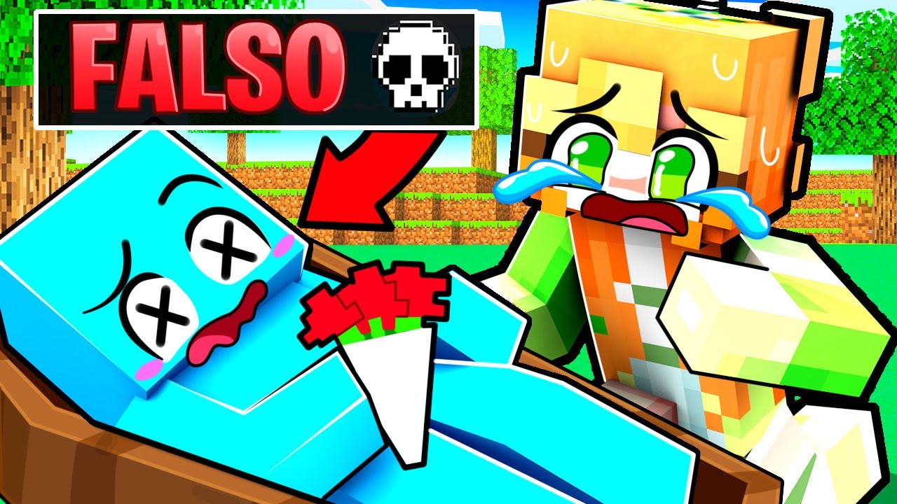 Awita FINGIÓ su MUERTE en Minecraft! - YouTube