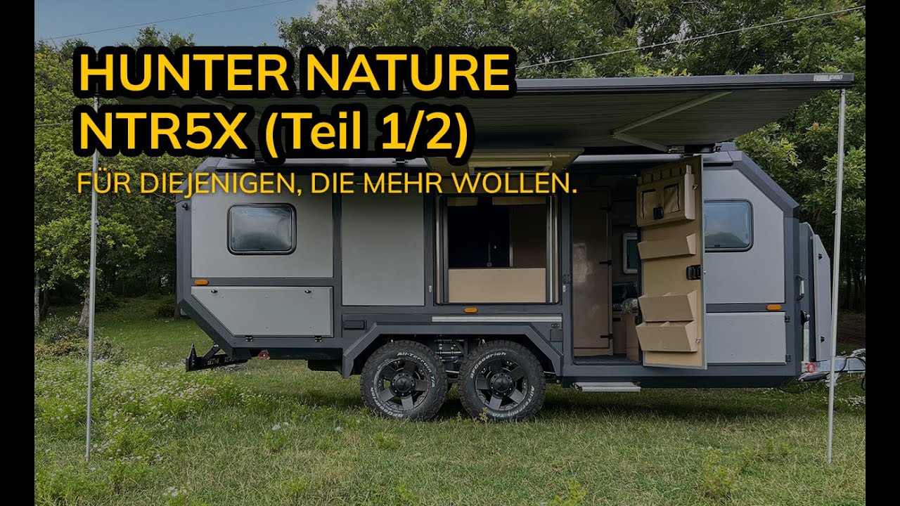 Wir stellen euch den neuen Hunter Nature NTR-X5 vom Caravan Salon 2023 ...