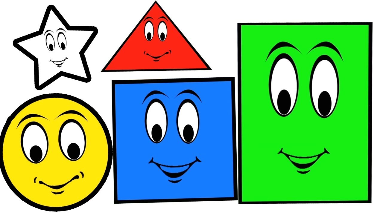 formas canción | Shapes Song | canción de dibujos animados para niños ...