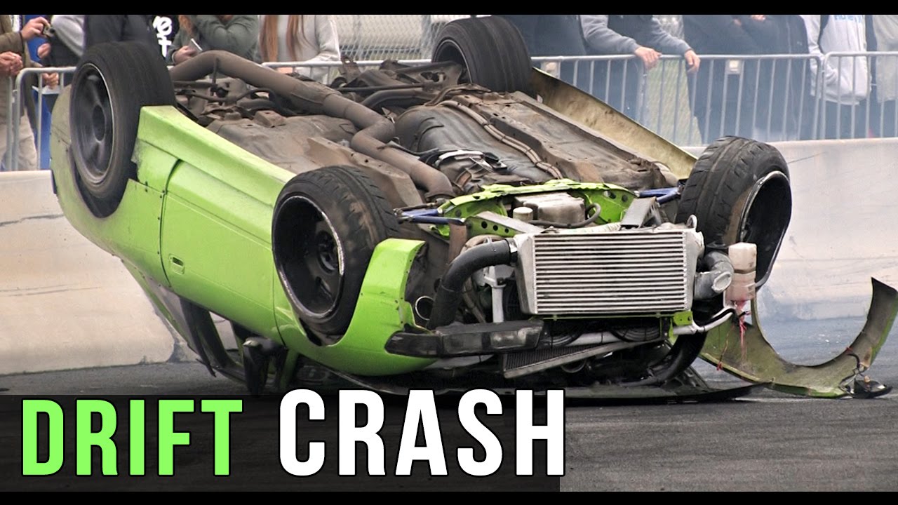 Drift crash - YouTube