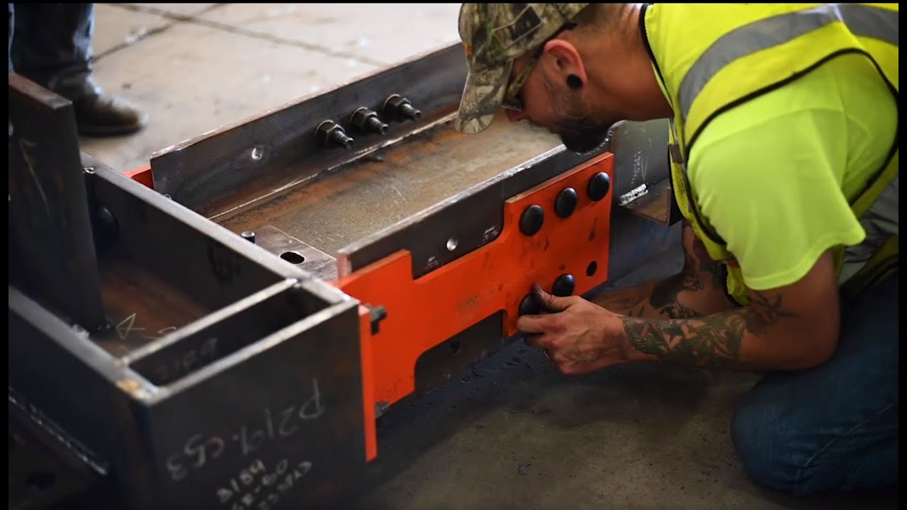 Yield-Link® Connection Structural Steel Case Study - YouTube