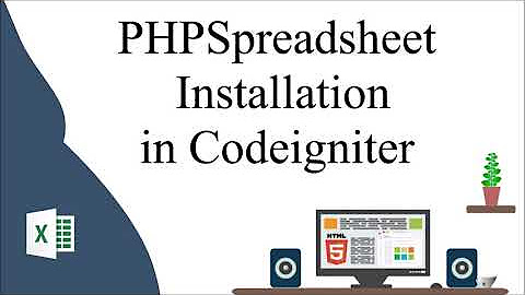 PHPSpreadsheet in CodeIgniter - YouTube