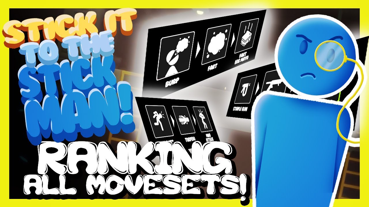 Ranking All Moves / Tier List (Stick it to the Stick Man v0.80) - YouTube