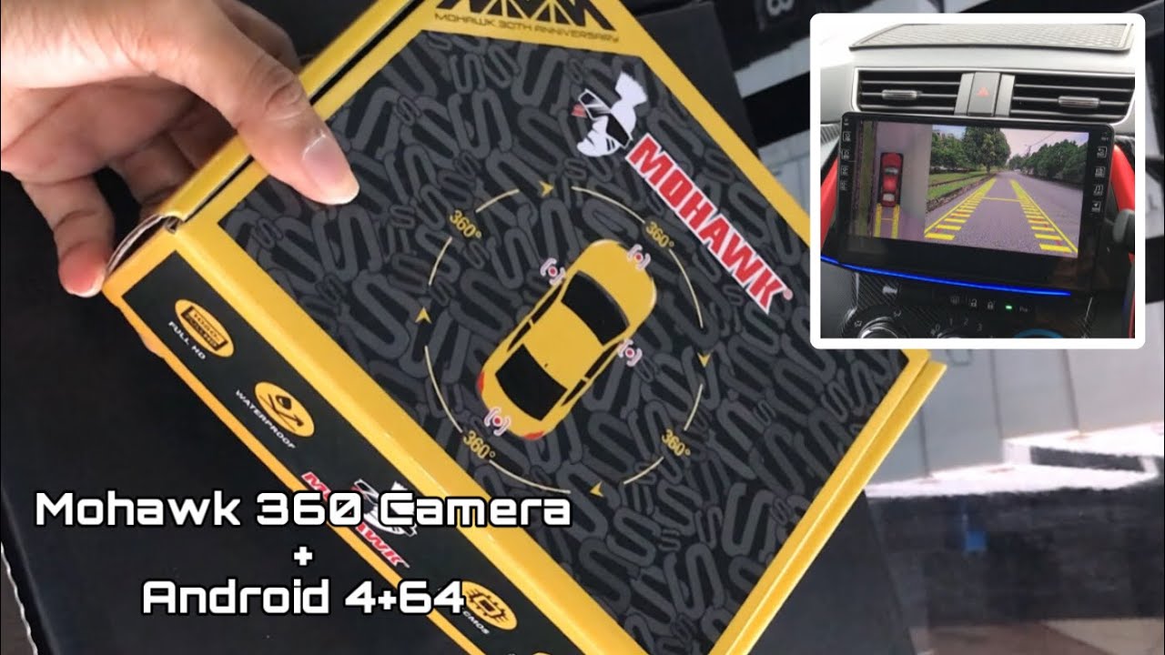Mohawk Set Android Player & 360 Camera Dipasang Pada Perodua Bezza ...