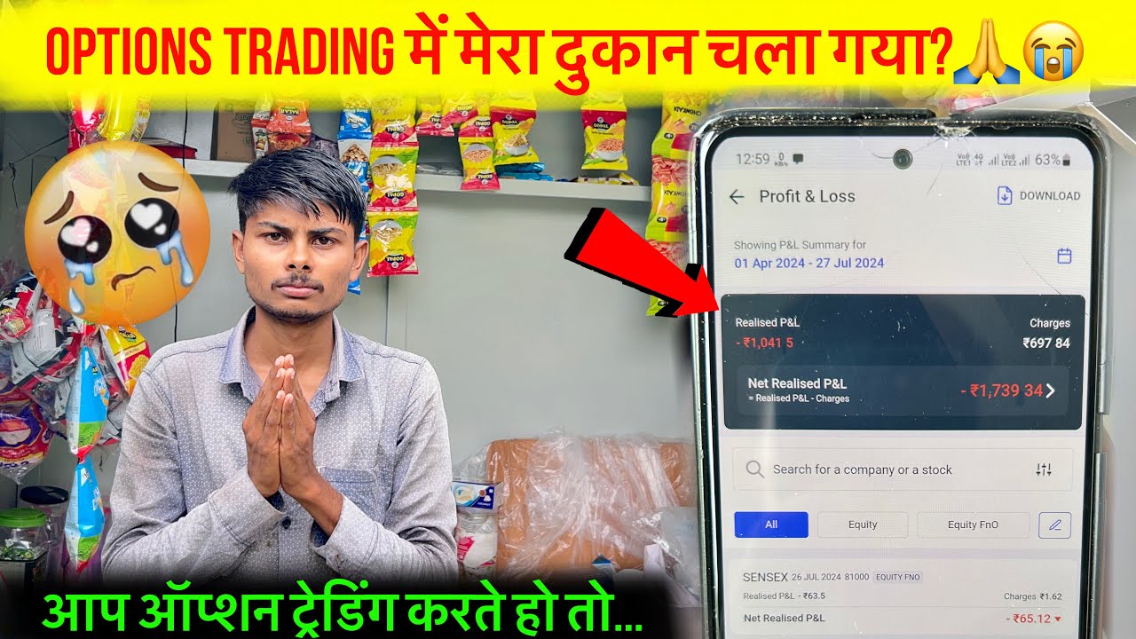 I Lost MY All Money In Options Trading?😭|15k capital options trading ...