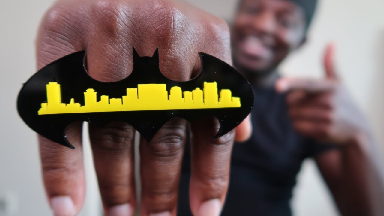 Laser Cut | Acrylic | Finger Ring - YouTube