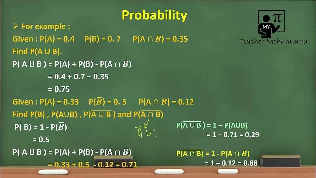 Probability _ part 1 - YouTube