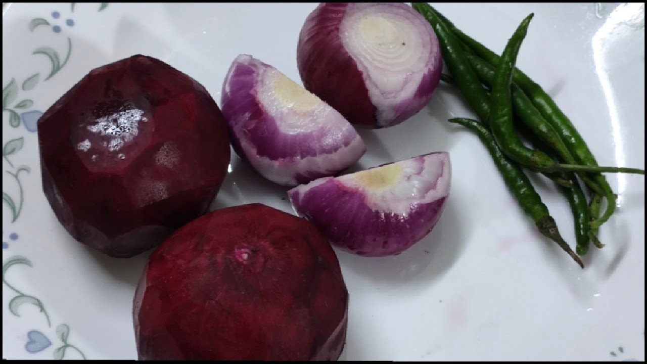 বিট রান্না এভাবে করলে দারুন লাগে খেতে।Beetroot recipe in Bengali. - YouTube