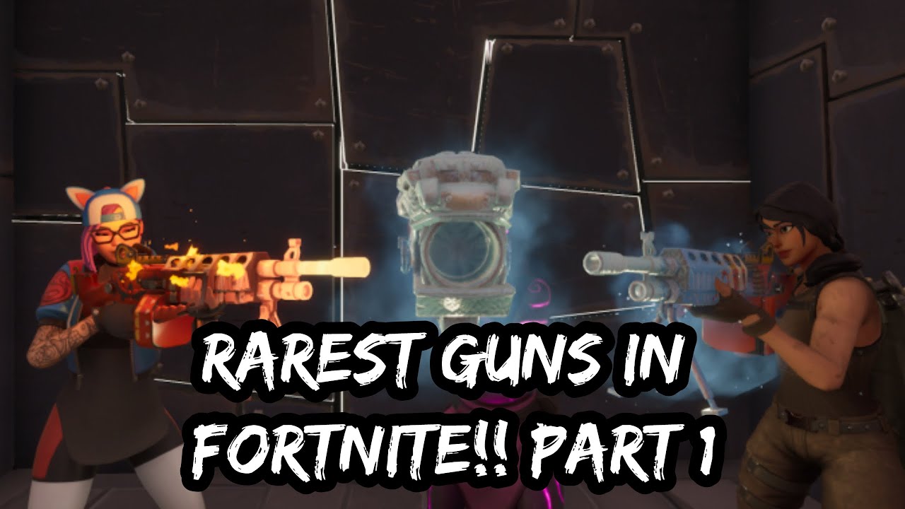 Rarest weapons in Fortnite Save The World Part 1! - YouTube