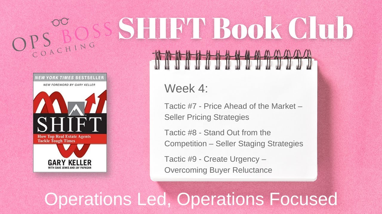 SHIFT Book Club - Week 4: Educating Sellers and Buyers - Operations ...