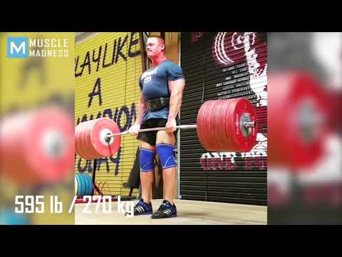 John Cena Strength Workout for WWE   Muscle Madness