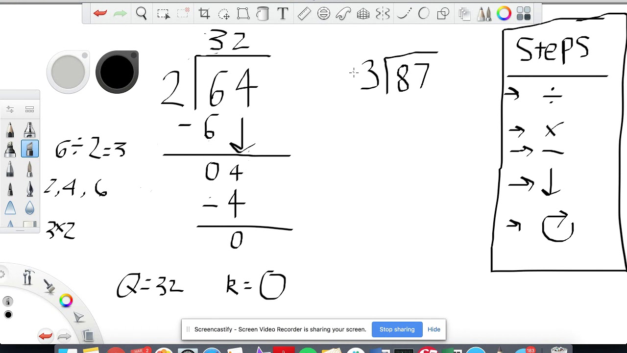 Division using the Standard Algorithm - YouTube