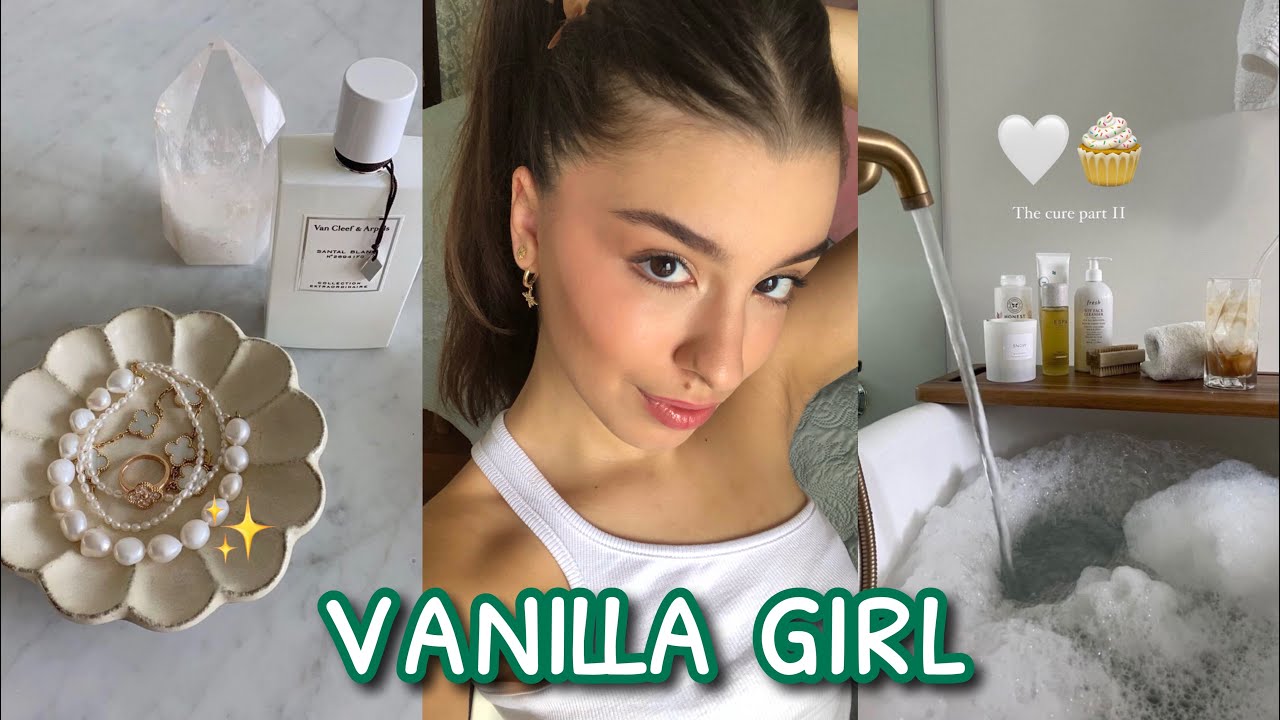 vanilla girl makeup 🍨 - YouTube