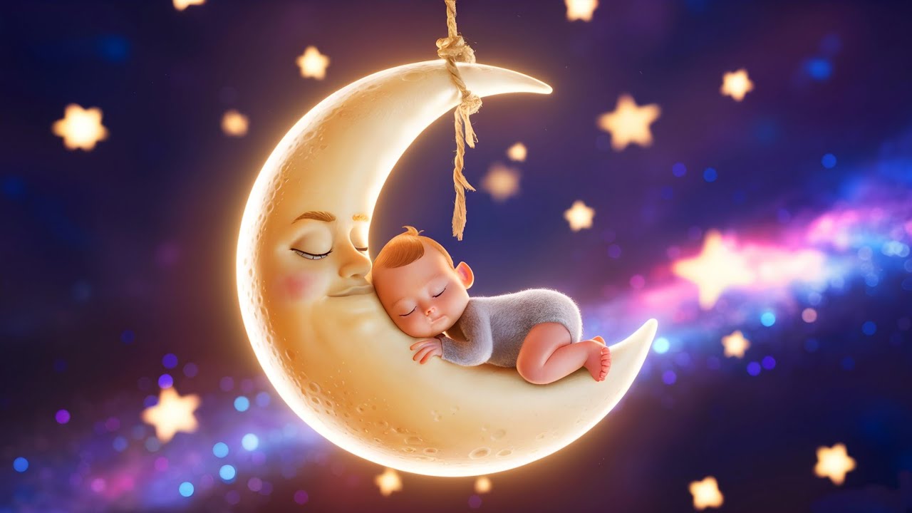Best Relaxing humming lullaby to make baby sleep fast 🌙 Best lullaby ...