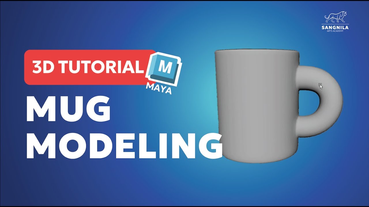 ☕ Tutorial 3D Modeling Mug dengan Maya! ☕ - YouTube