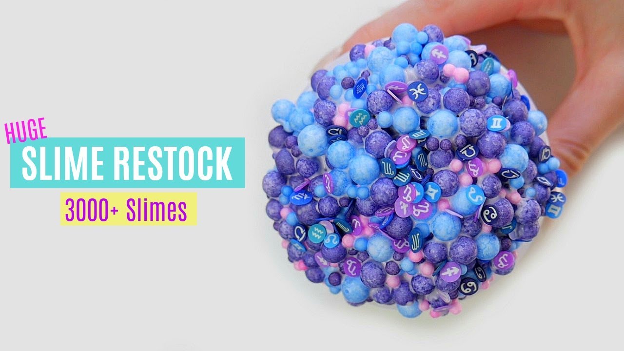 My BIGGEST (and best) Slime Restock of 2020 - YouTube