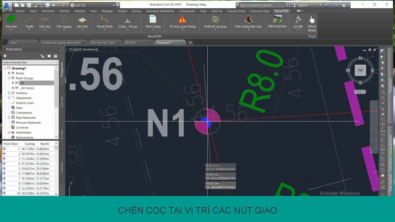 Hướng dẫn sử dụng NovaTDN - Bài 1: THIẾT KẾ BÌNH ĐỒ TUYẾN ĐƯỜNG ĐÔ THỊ ...