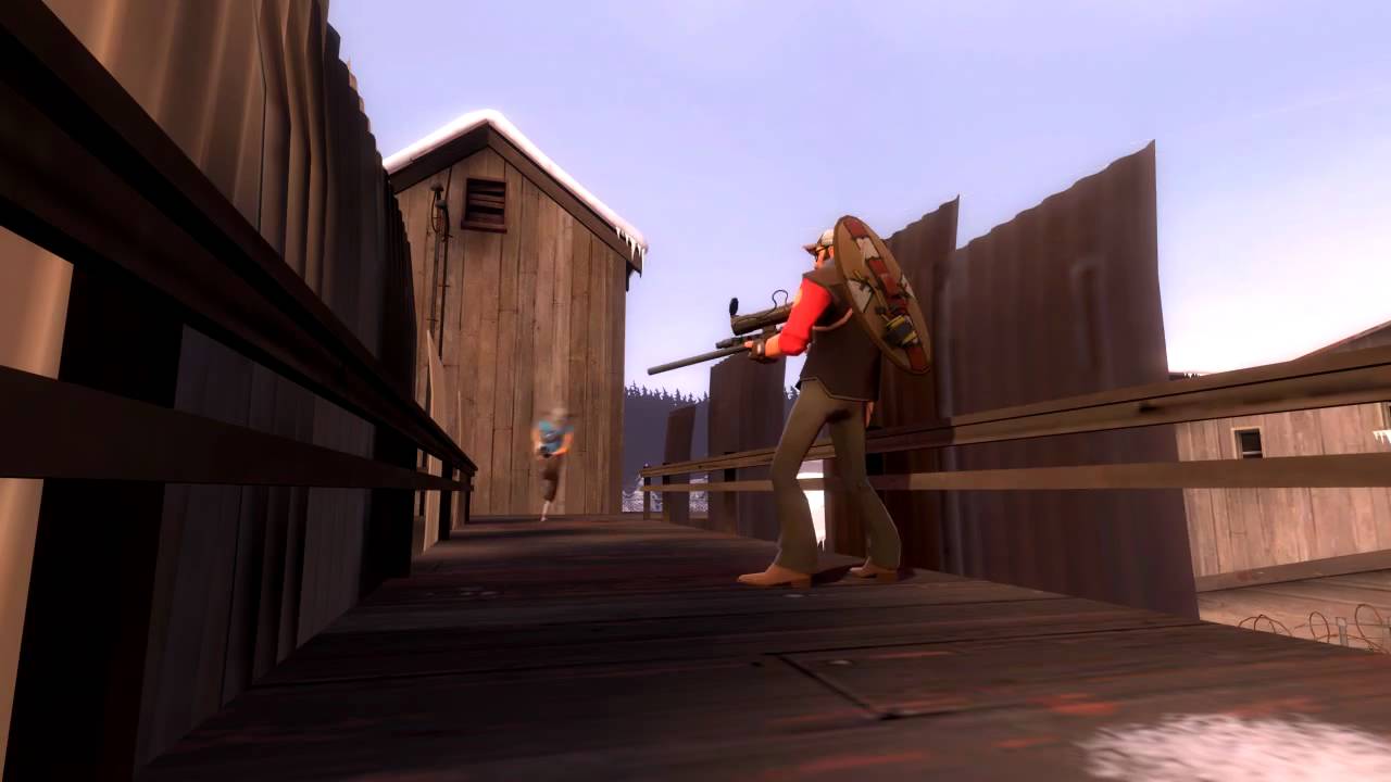 Team Fortress 2 Replay Test - KOTH Viaduct Scout Vs. Sniper - YouTube