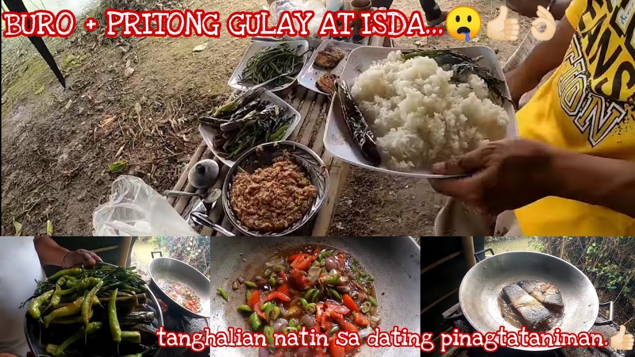 PRITONG ISDA, GULAY AT BURO SA TANGHALIAN + READY NA ULIT TAMNAN ANG ...