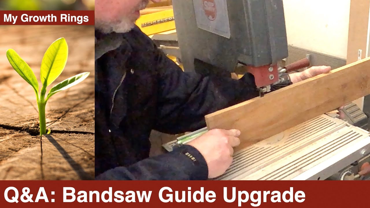 STUMPED? Q&A: Using Carter Blade Guides on a Shopsmith Bandsaw - YouTube
