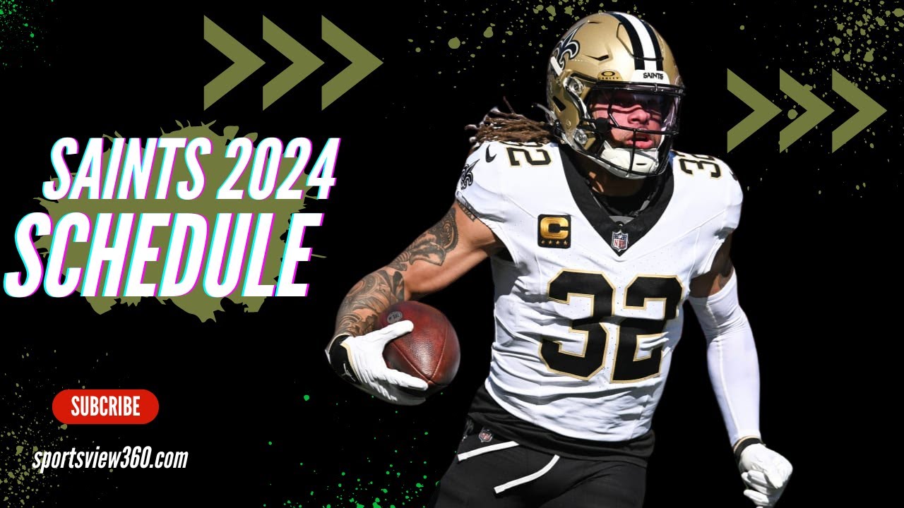 New Orleans Saints 2024 Schedule Release Recap - YouTube
