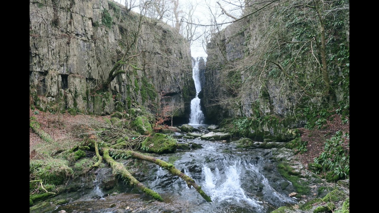 Catrigg Force and Stainforth Waterfalls - YouTube