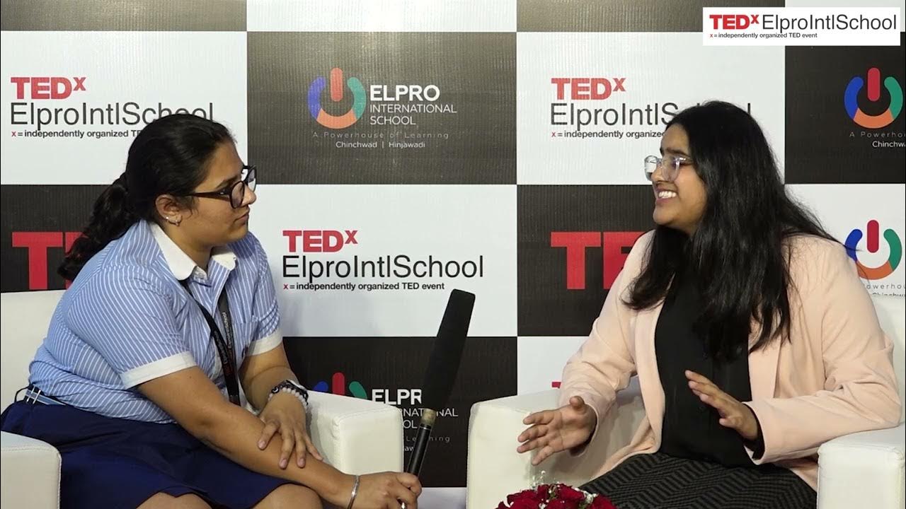 TEDxElproIntlSchool | Sara Kulkarni - Interview - YouTube