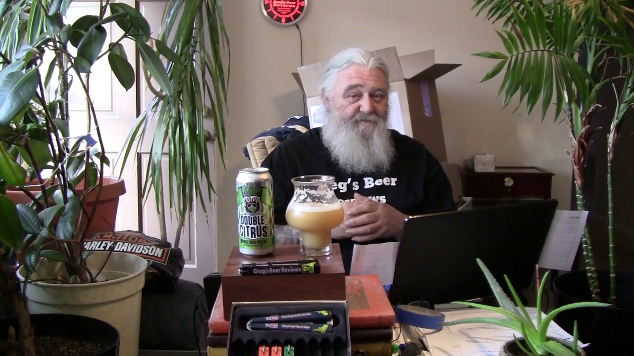 Beer Review # 3368 Funk Brewing Double Citrus Imperial IPA - YouTube