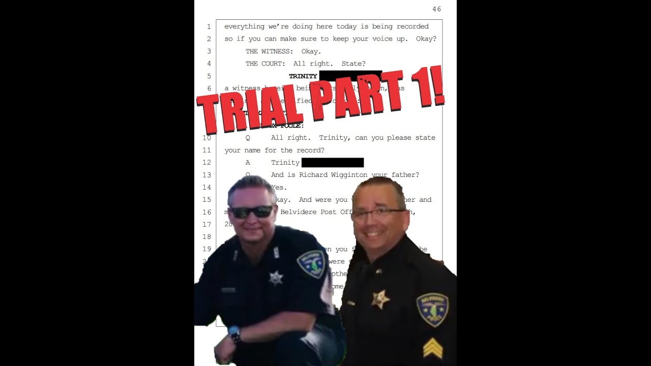Court Trial Transcripts with Vocal Reenaction Part 1! Stay tuned for ...