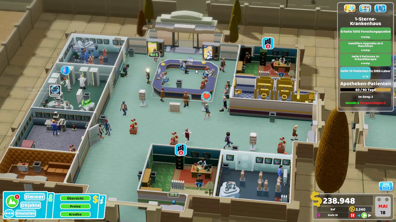 Two Point Hospital #50 - YouTube