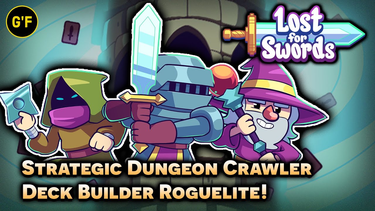 Shape the DUNGEON In This Deck Building Roguelite! [ LOST FOR SWORDS ...